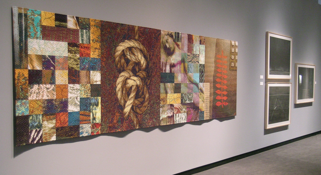 Michael James Studio Quilts : In situ